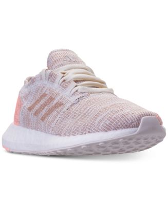 adidas Girls' PureBOOST GO Running Sneakers from Finish Line - Macy's