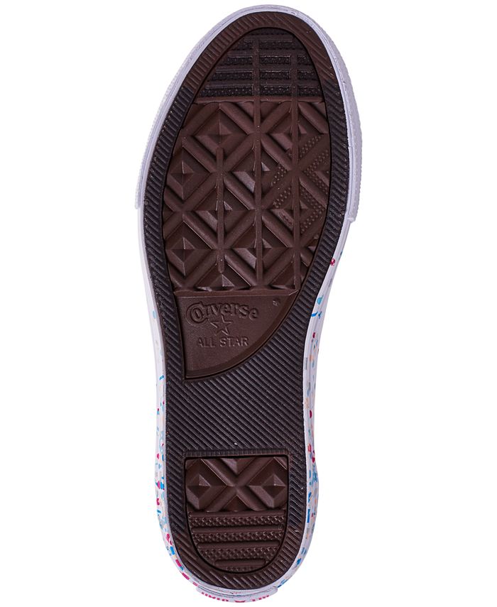 Converse Girls' Chuck Taylor All Star Ox Confetti Casual Sneakers from ...