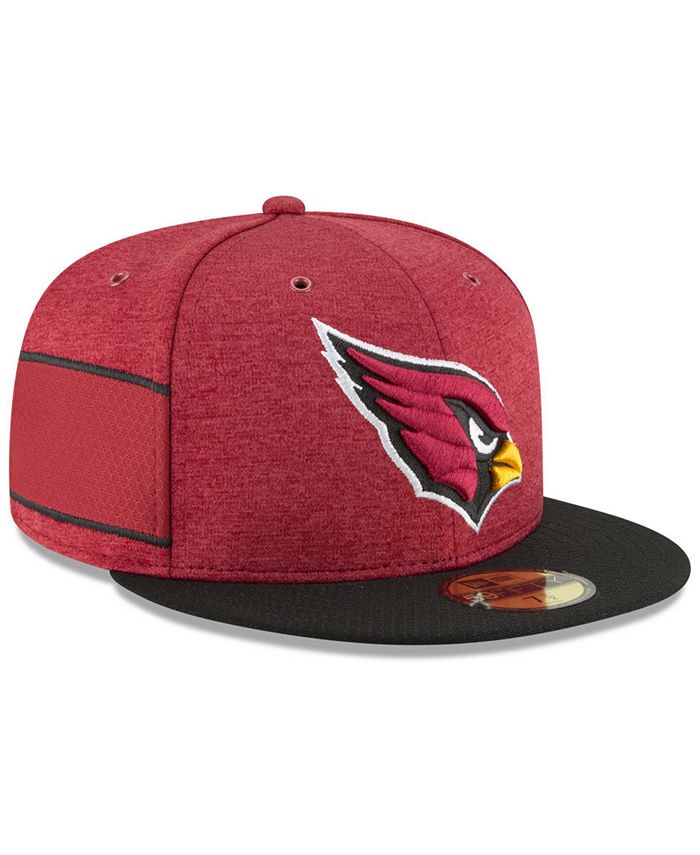 New Era Arizona Cardinals On Field Sideline Home 59FIFTY FITTED Cap ...