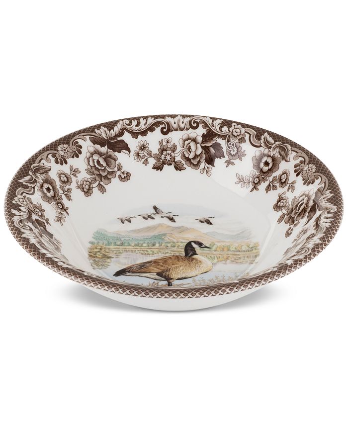 Spode Woodland Canada Goose Ascot Cereal Bowl - Macy's