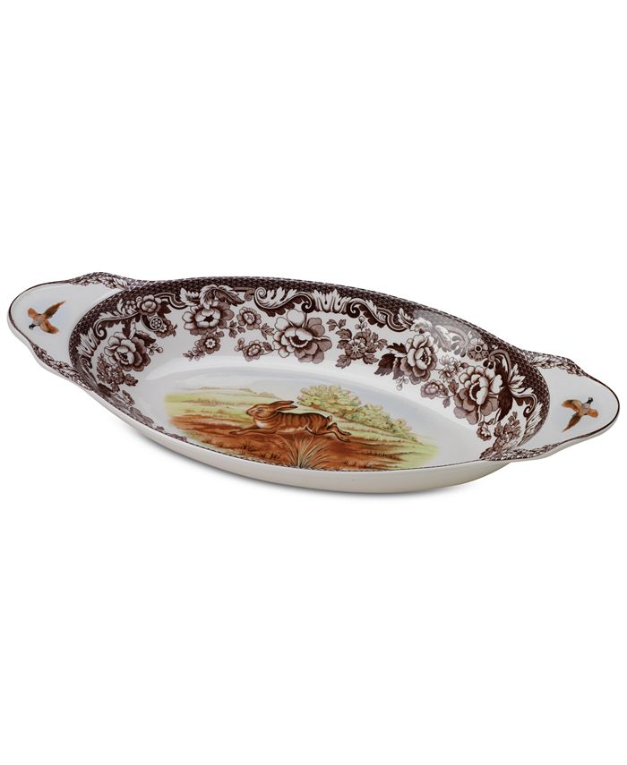 Spode Woodland Rabbit Bread Tray - Macy's
