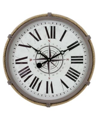 Seabrook Nautical Wall Clock - Macy's