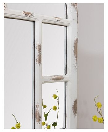 Aspire Home Accents Lara Farmhouse Arch Wall Mirror - Macy's