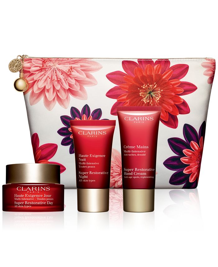 Clarins 4-Pc. Super Restorative Skin Solutions Set - Macy's
