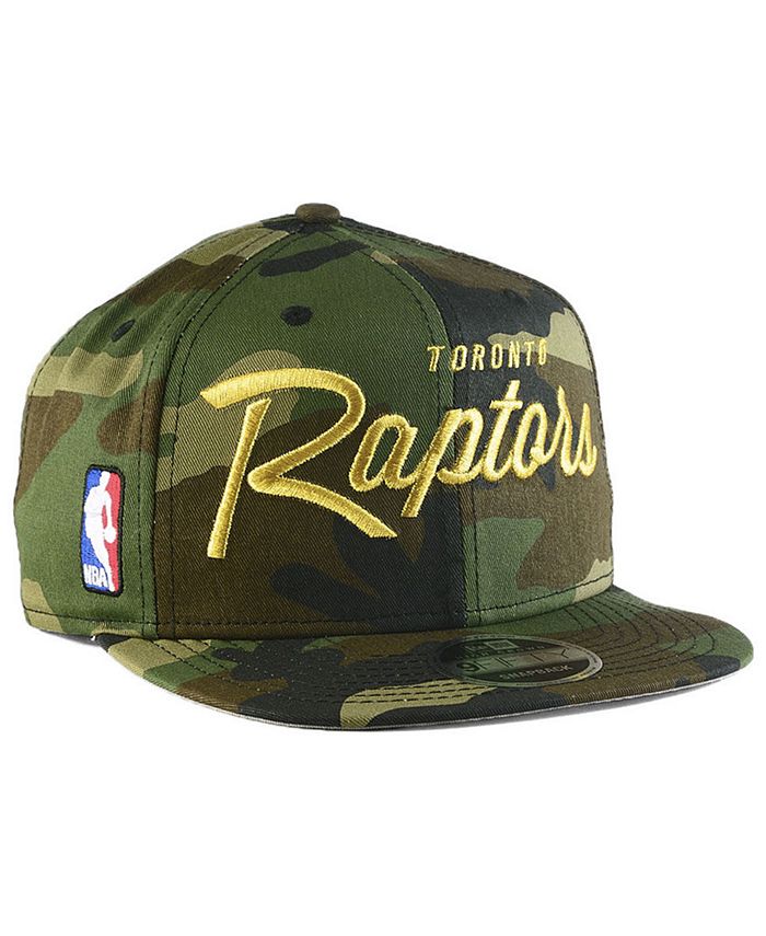 New Era Toronto Raptors Classic Script 9FIFTY Snapback Cap - Macy's