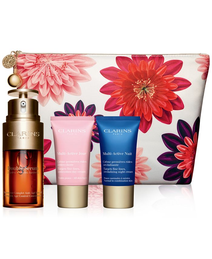 Clarins 4-Pc. Double Serum & Multi-Active Set - Macy's