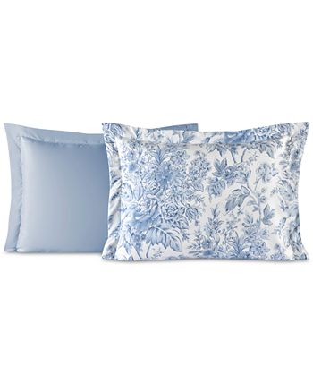 Fairfield Square Collection CLOSEOUT! Floral Toile 8-Pc. Reversible ...