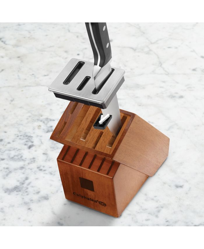 Calphalon SharpIN 12-Pc. Classic Self-Sharpening Cutlery Set - Macy's