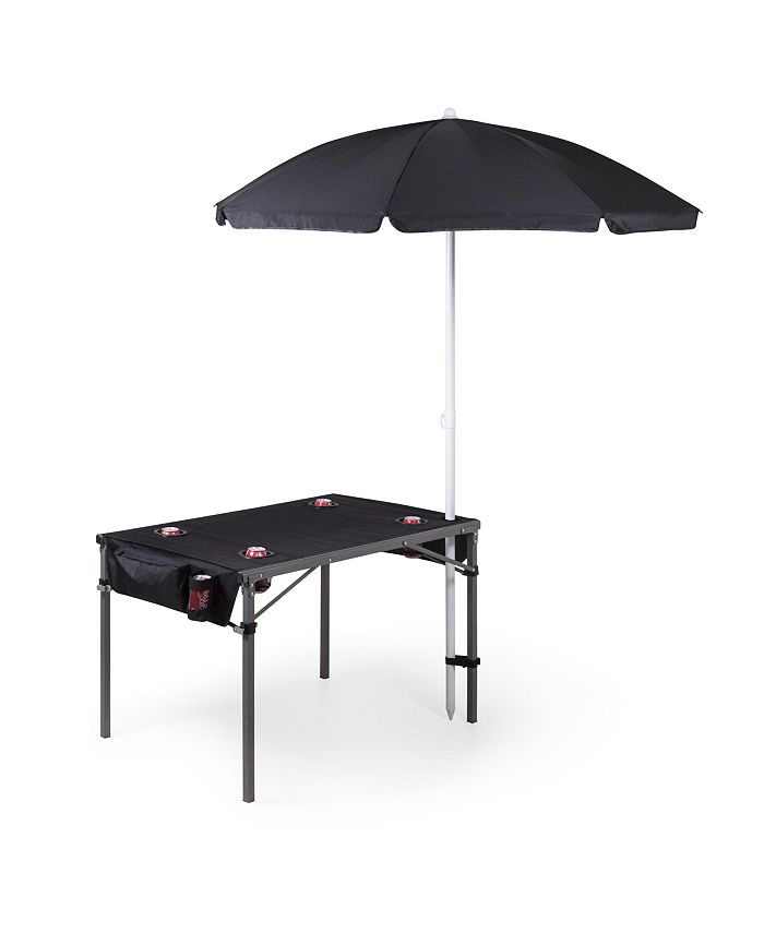 Oniva by Picnic Time Black Travel Table Portable Folding Table - Macy's
