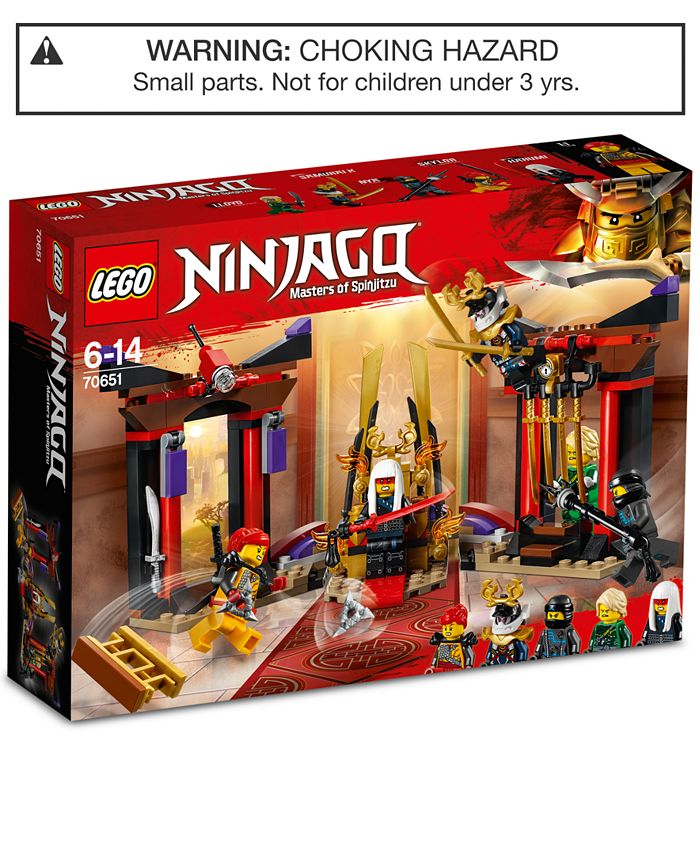 LEGO® Throne Room Showdown 70651 - Macy's