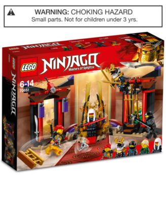 LEGO® Throne Room Showdown 70651 - Macy's