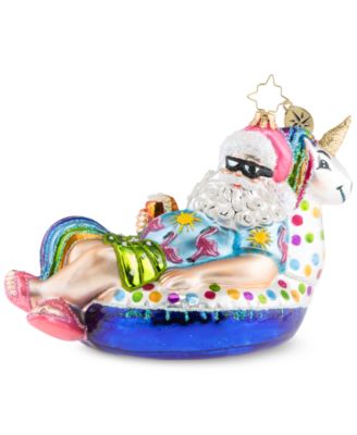 Christopher Radko Floating Through The Holidays Ornament - Macy's