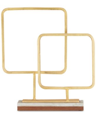 Madison Park Signature Francis Square Ring Decorative Sculpture - Macy's