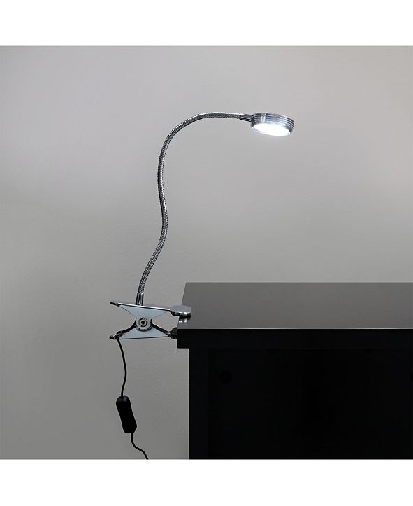 All The Rages Simple Designs Chrome High Power LED Clip Lamp Light ...