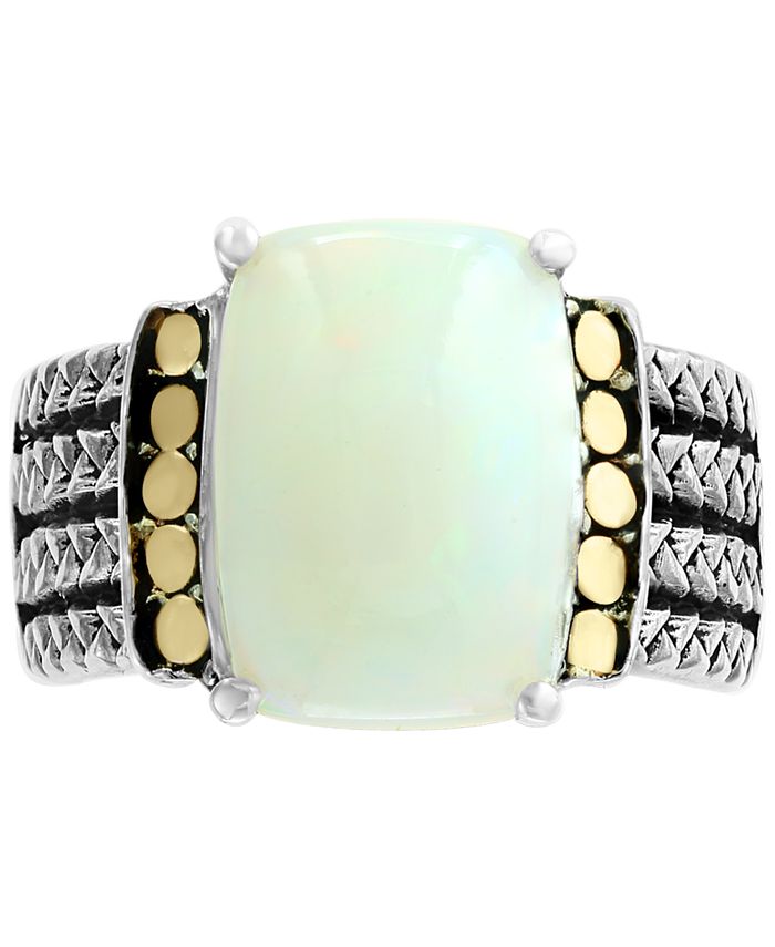 EFFY Collection EFFY® Opal Ring (4-5/8 ct. t.w.) in Sterling Silver ...