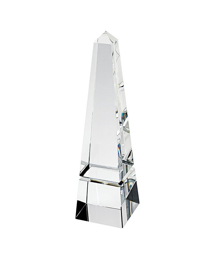 Badash Crystal Crystal Obelisk Art Glass Sculpture - Macy's