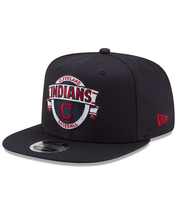 New Era Cleveland Indians Banner 9FIFTY Snapback Cap - Macy's