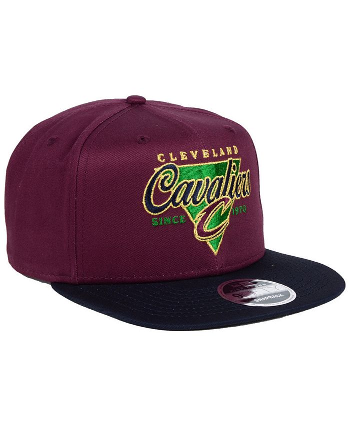 New Era Cleveland Cavaliers 90s Throwback 9FIFTY Snapback Cap - Macy's