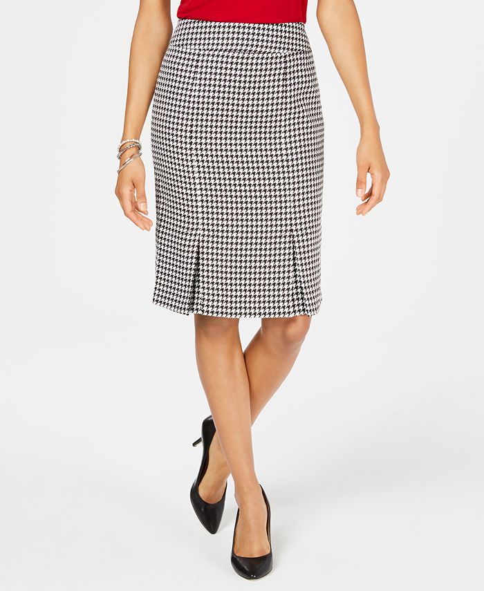Kasper Inverted-Pleat Skirt - Macy's