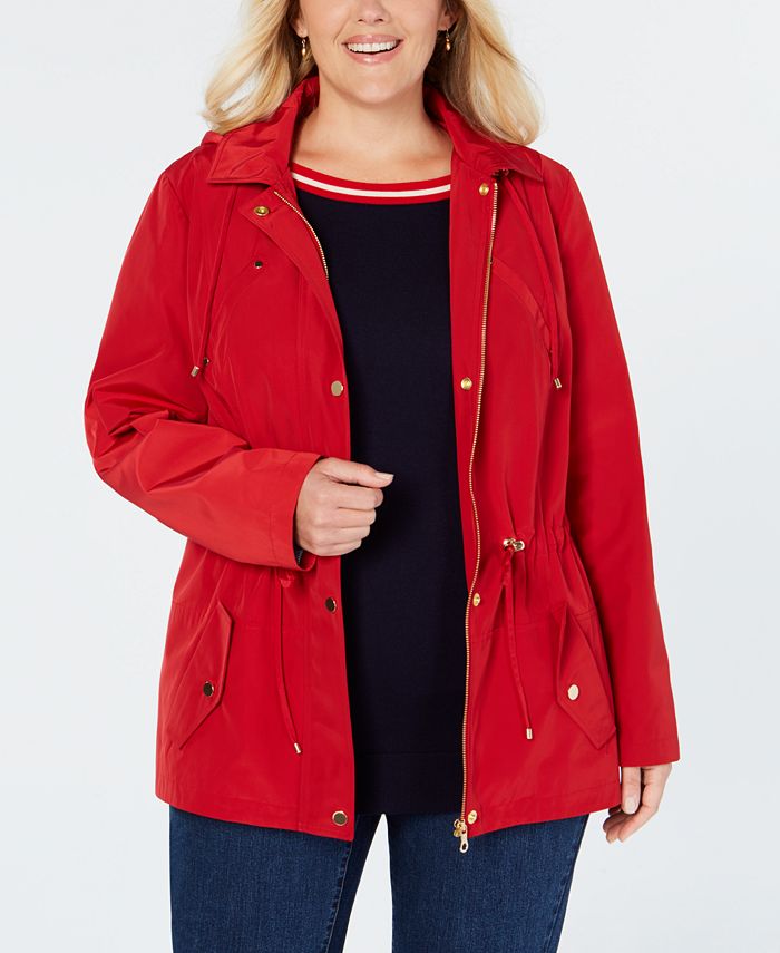 Charter Club Plus Size Utility Jacket, Created for Macy's - Macy's
