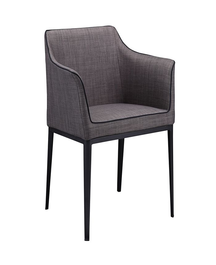 Moe's Home Collection Lotus Arm Chair Black - Macy's