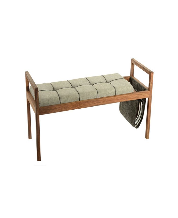 Moe's Home Collection Scandi Bench - Macy's