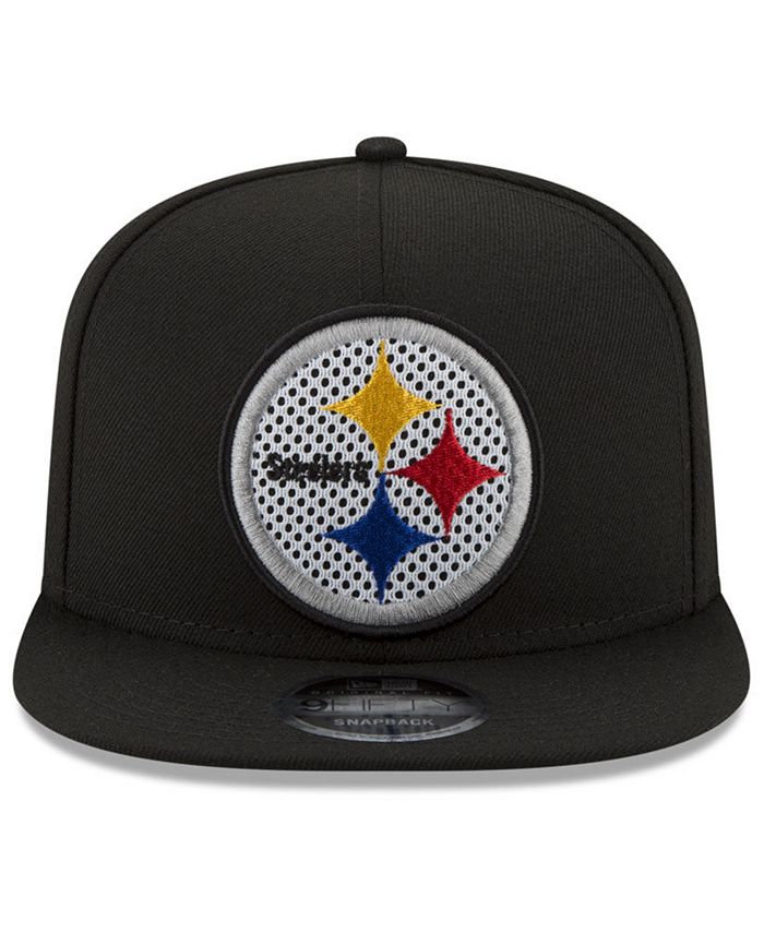 New Era Pittsburgh Steelers Meshed Mix 9FIFTY Snapback Cap - Macy's