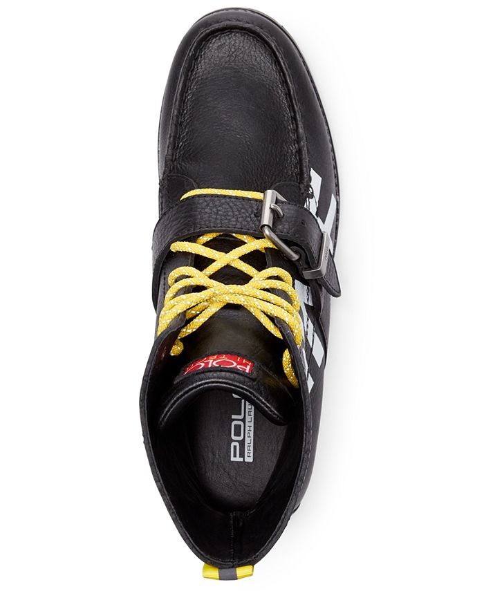Polo Ralph Lauren Men's Ranger Alpine Leather Boots - Macy's