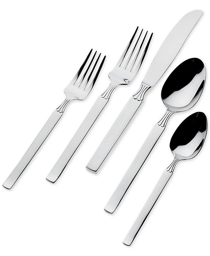 Ricci Argentieri Bella Mirror 45-Pc. Flatware Set, Service for 8 - Macy's