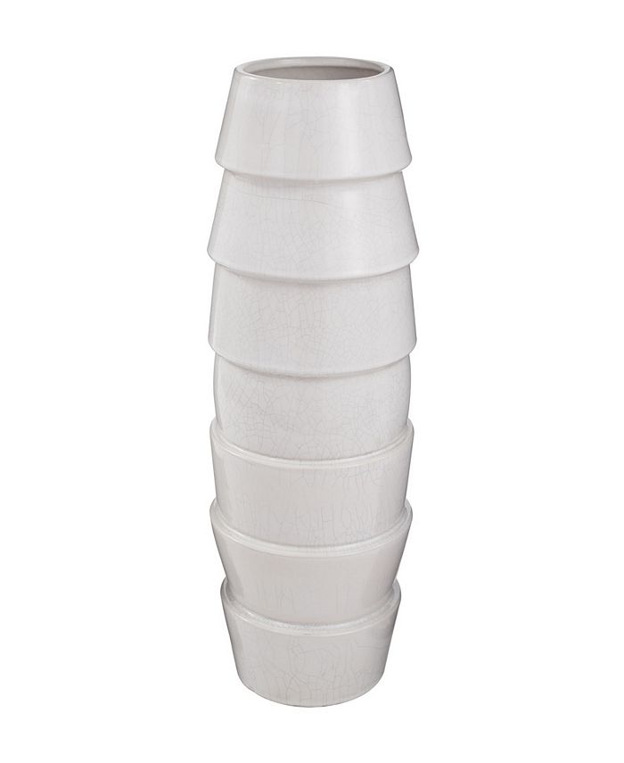Dimond Home Single Tall Water Chestnut Crackle Layered Vessel - Macy's