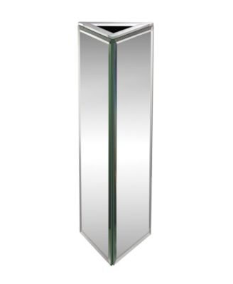 Triangular mirrored vase - Small - Macy's