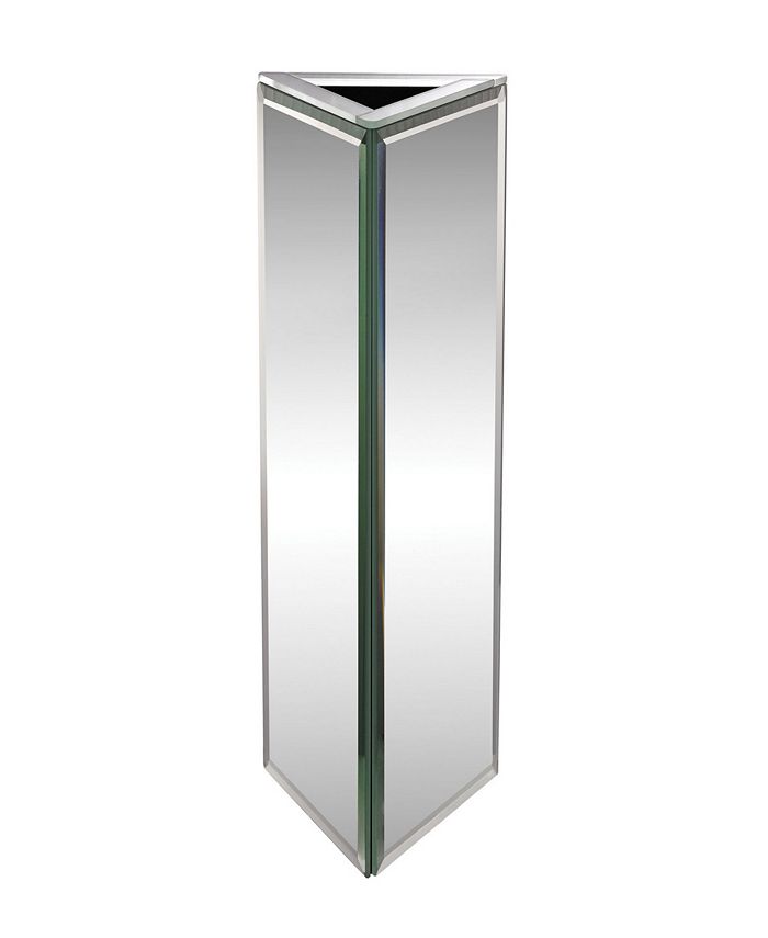 Dimond Home Triangular mirrored vase - Small - Macy's