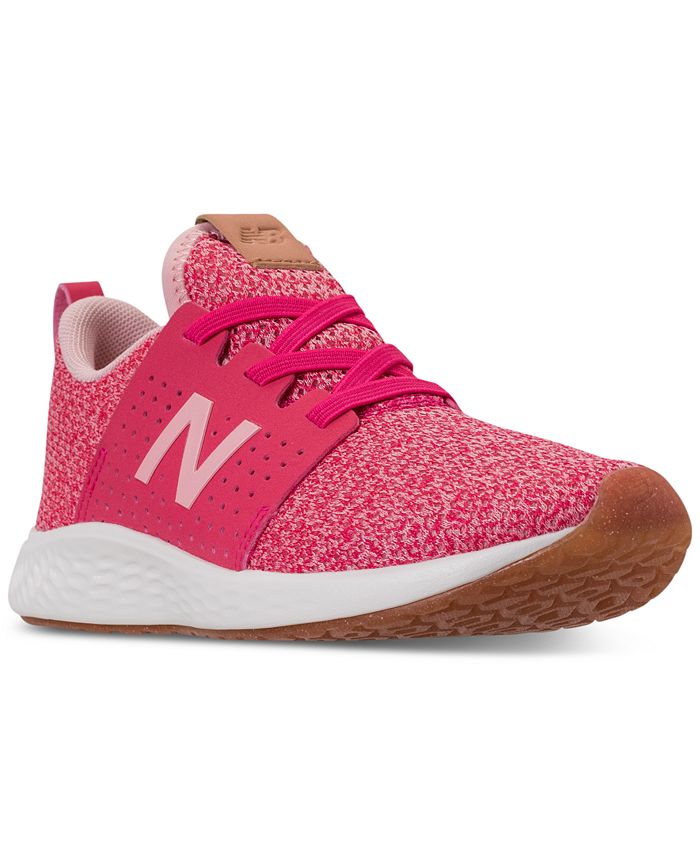 New Balance Girls' Fresh Foam Sport V1 Running Sneakers from Finish ...