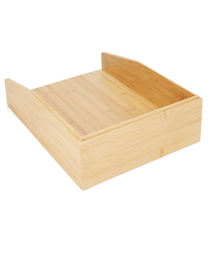 Mind Reader 2 Tier File Tray Organizer, Stackable Paper Tray, Brown ...