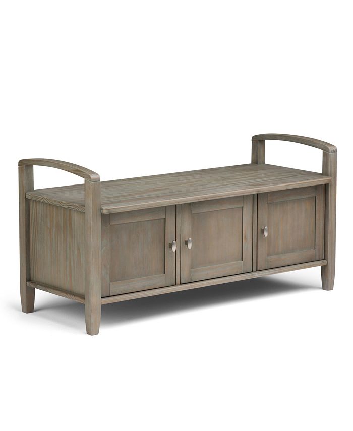 Simpli Home Burbank Bench - Macy's