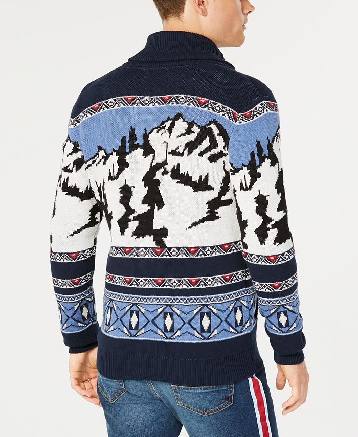 American Rag Men's Mountain Shawl-Collar Cardigan, Created for Macy's ...