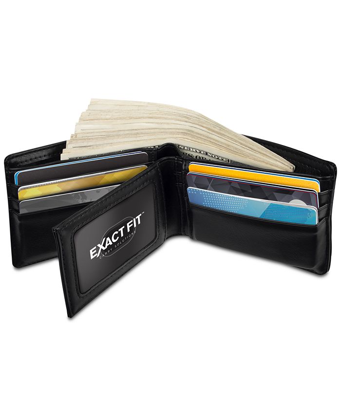 Exact Fit Men's Stretch RFID Slim Wallet - Macy's