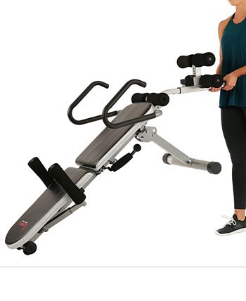 Sunny Health & Fitness Invert Extend N Go Back Stretcher Bench for Back ...