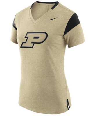 Nike Women's Purdue Boilermakers Fan V Top T-Shirt - Macy's