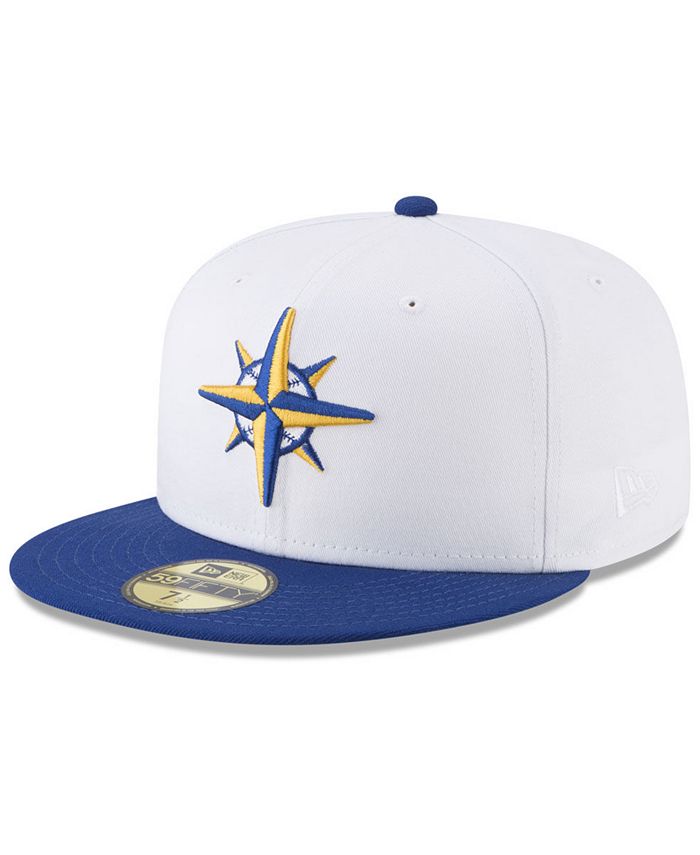 New Era Seattle Mariners Batting Practice Wool Flip 59FIFTY FITTED Cap ...