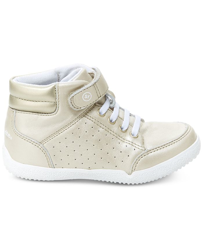 Stride Rite Toddler Girls Stone Hi-Top Sneakers - Macy's