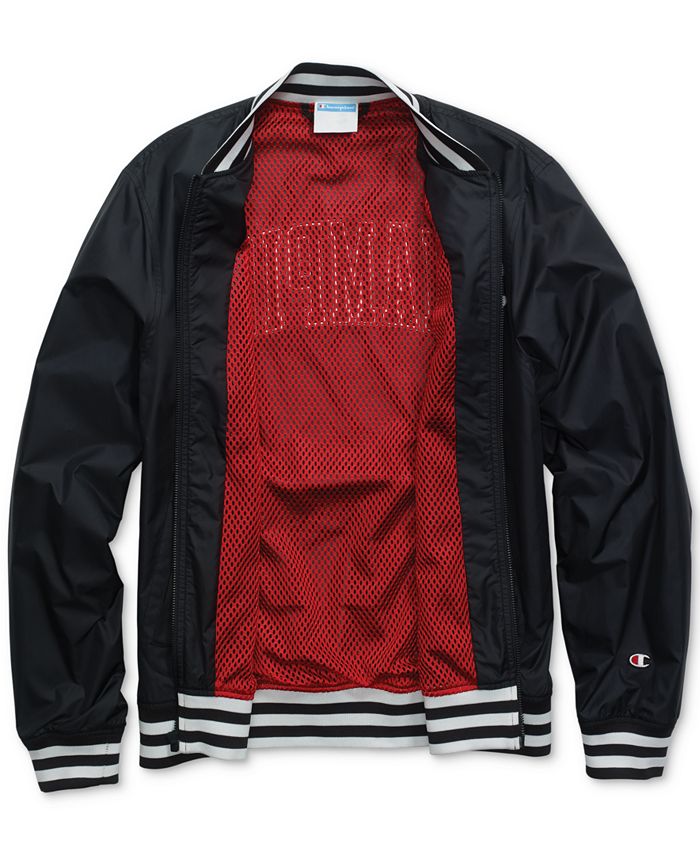 Champion Men's Satin Baseball Jacket - Macy's