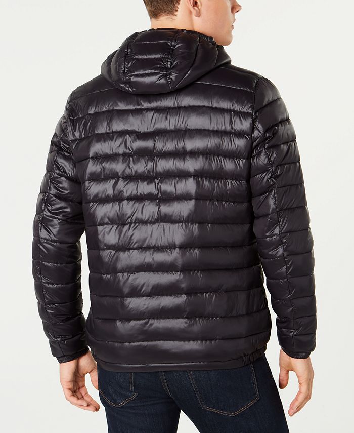 Kenneth Cole Men's Lightweight Packable Puffer Coat - Macy's