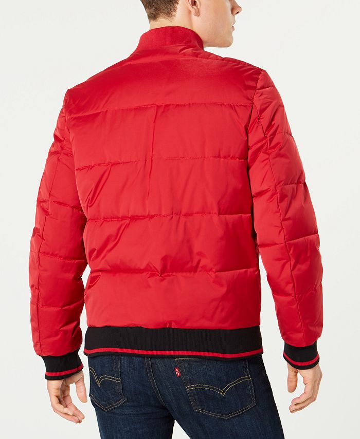 Calvin Klein Men's Puffer Baseball Collar Jacket - Macy's