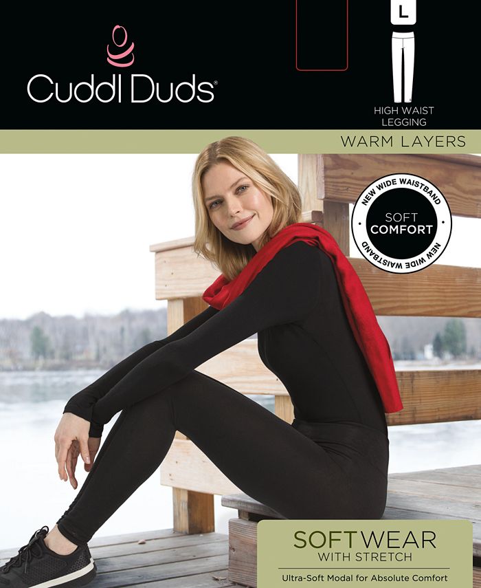 Cuddl Duds Softwear Stretch Leggings Macys
