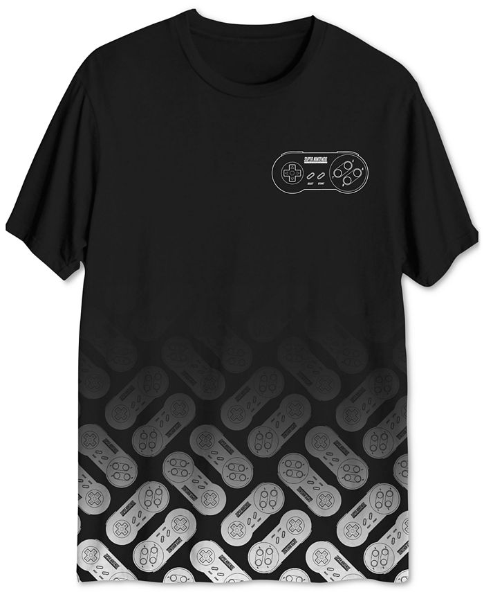 Hybrid Nintendo Controller Men's Graphic T-Shirt - Macy's