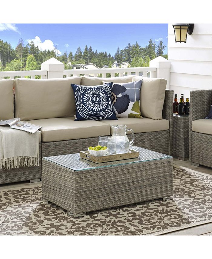 Modway Repose Outdoor Patio Coffee Table - Macy's