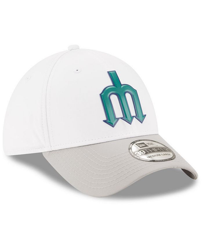 New Era Seattle Mariners White Batting Practice 39THIRTY Cap - Macy's