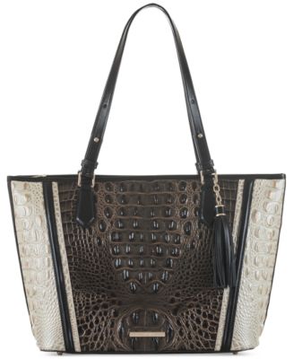 Brahmin Asher Crestview Embossed Leather Tote - Macy's