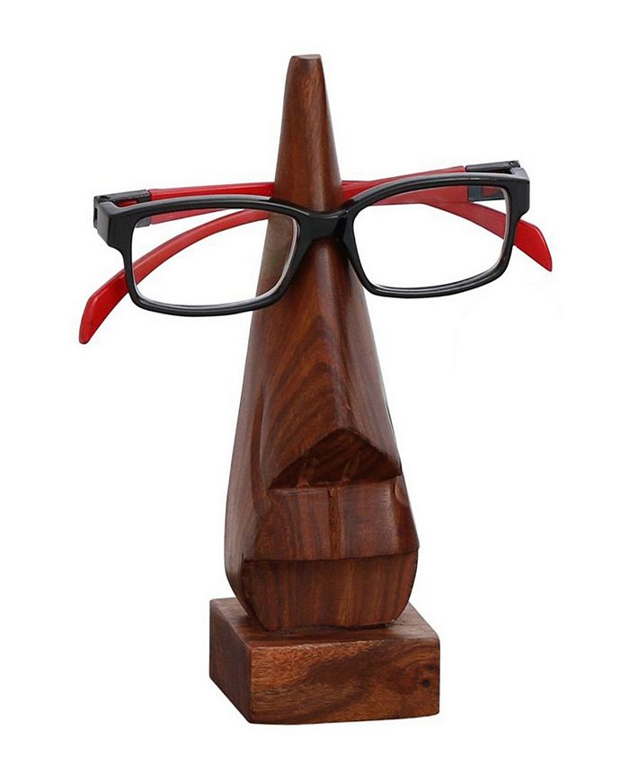Benzara Wooden Spectacle Holder - Macy's